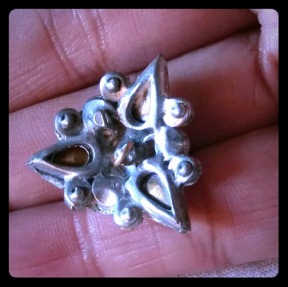 Vintage | Accessories | Vintage Round Teardrop Rhinestone Buttons ...